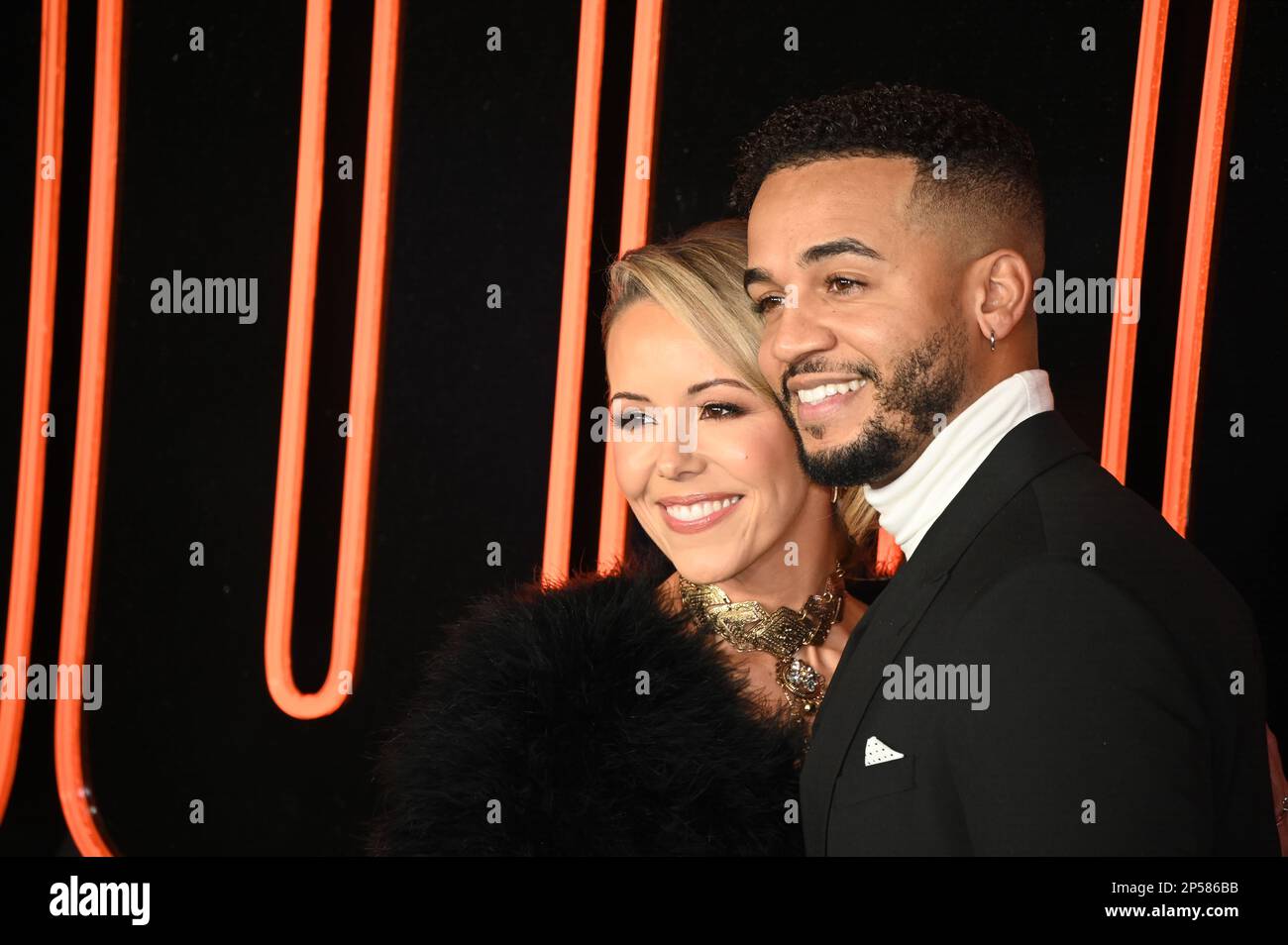 London, UK. 06/03/2023, Aston Merrygold, Sarah Richards attends the UK ...