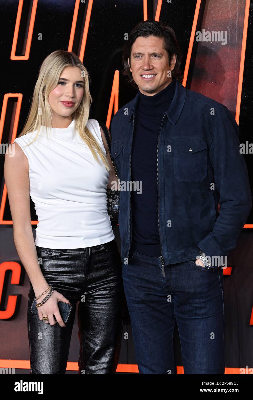 March 6th, 2023, London, UK. Phoebe Elizabeth Kay and Vernon Kay ...