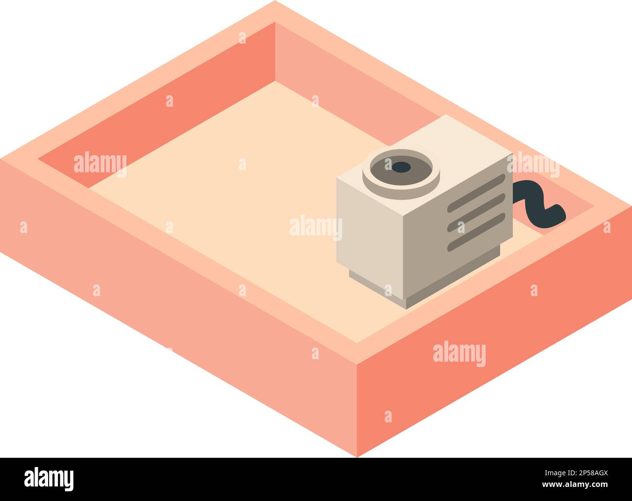 Unit rooftop roof building Cut Out Stock Images & Pictures - Alamy