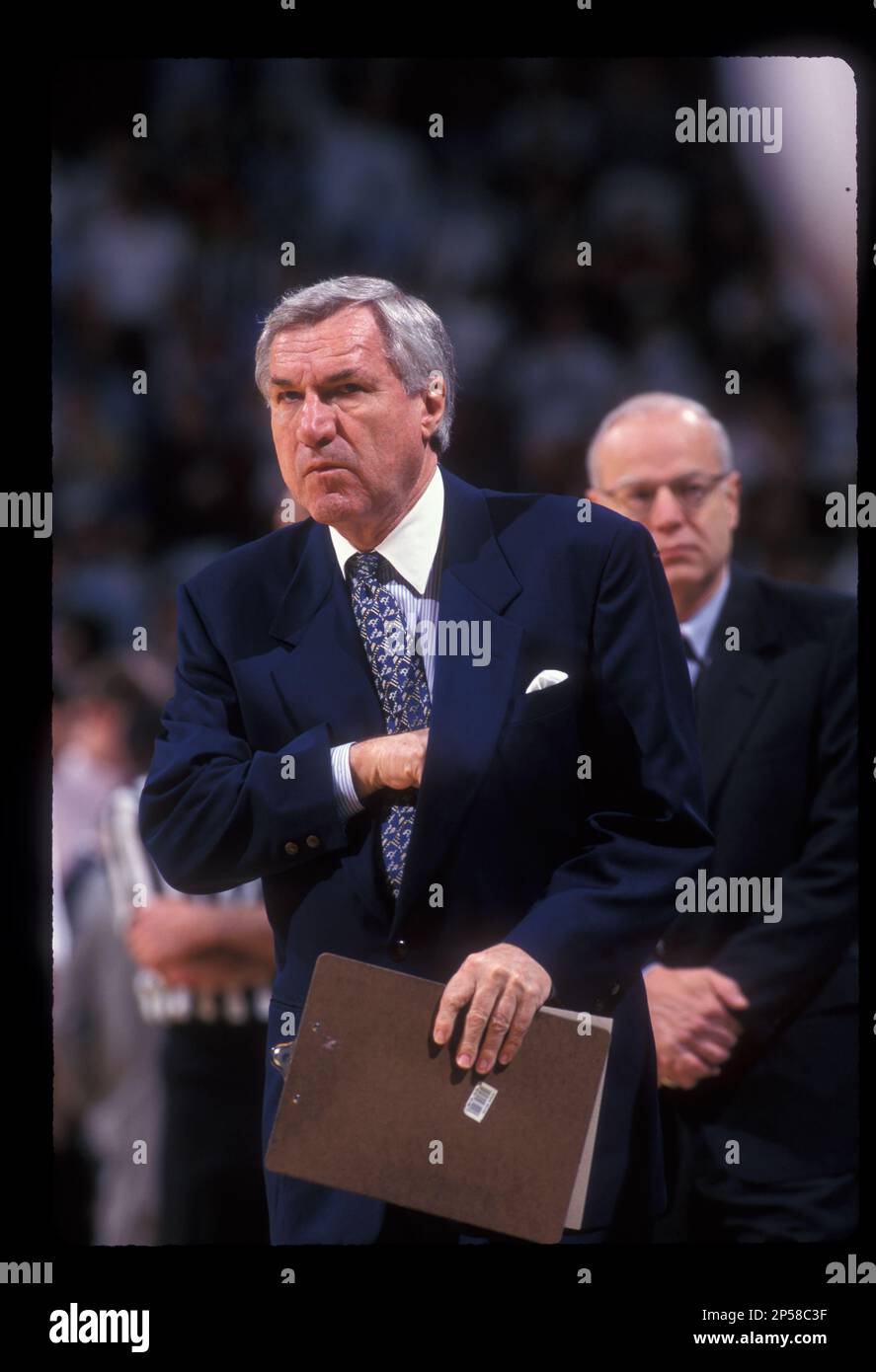 Dean Smith, legendary Head Basketball Coach of the University of North ...