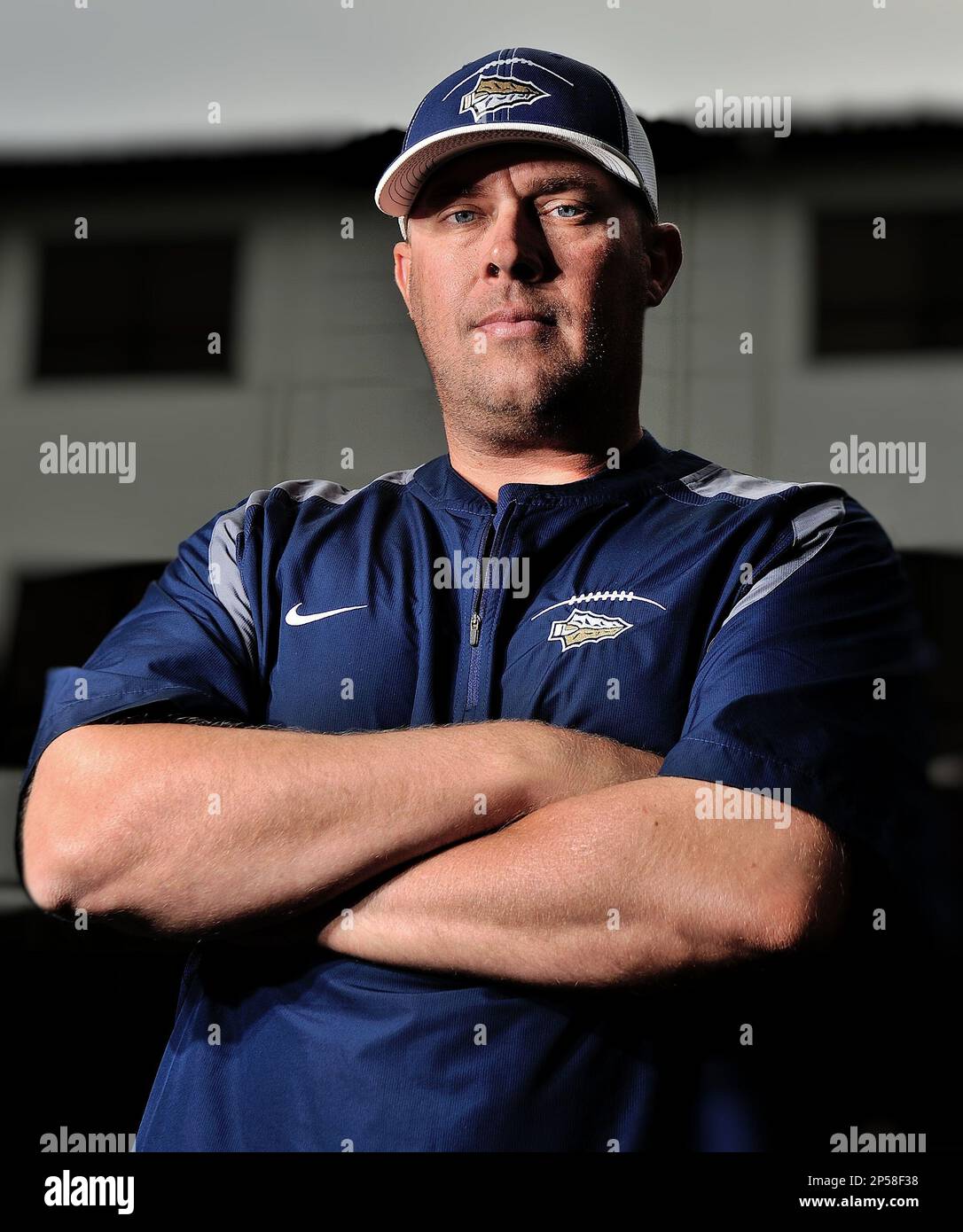 May 9, 2013 Bellflower, CA.Top Prep Football Head Coach Jason Negro of ...