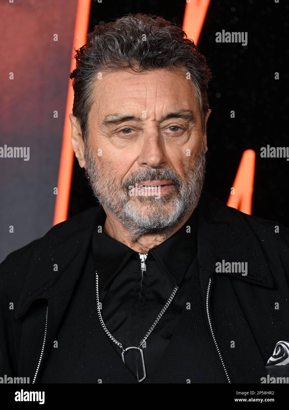 March 6th, 2023, London, UK. Ian McShane arriving at the John Wick ...