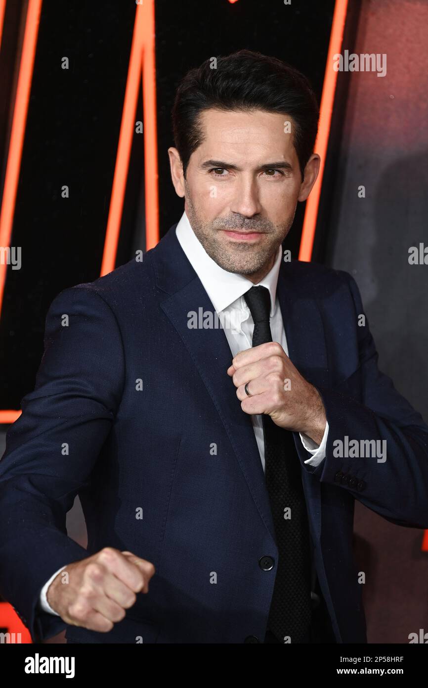 March 6th, 2023, London, UK. Scott Adkins arriving at the John Wick Chapter 4 UK Premiere ...