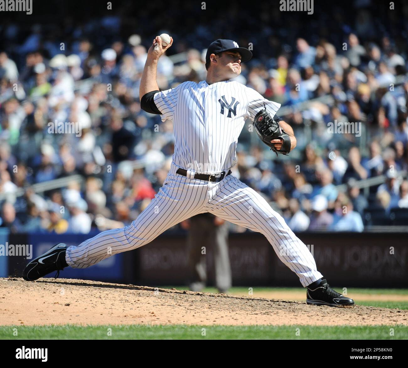 New York Yankees pitcher Preston Claiborne (38) during game against the ...