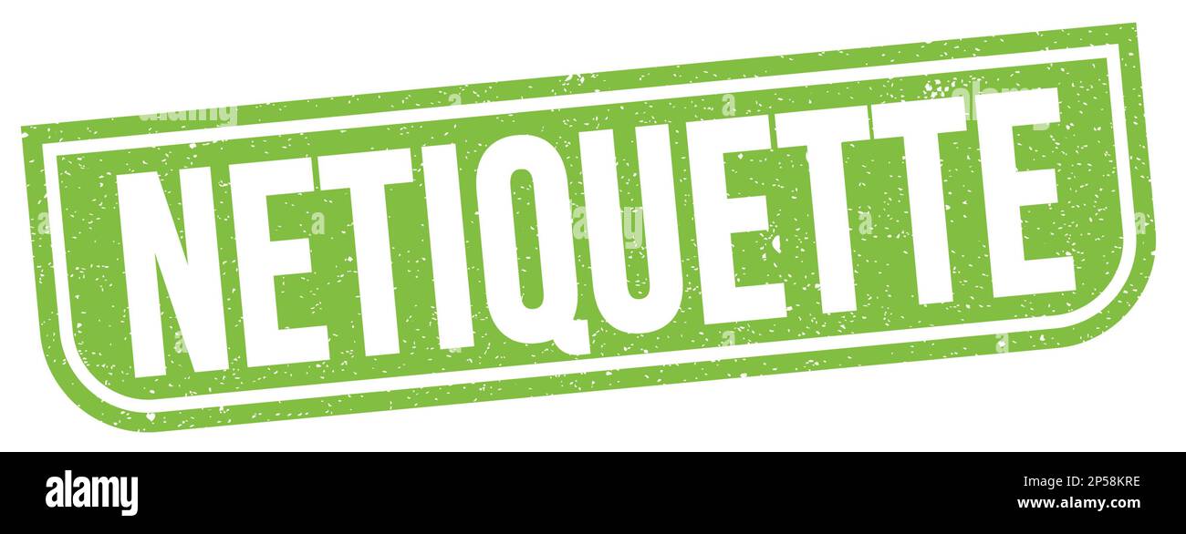 Netiquette hi-res stock photography and images - Alamy