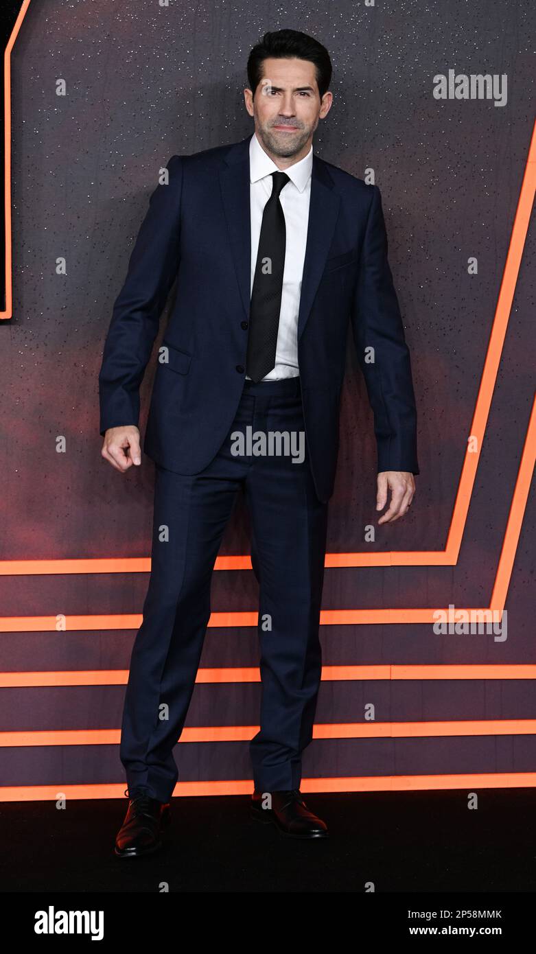 March 6th, 2023, London, UK. Scott Adkins arriving at the John Wick Chapter 4 UK Premiere ...