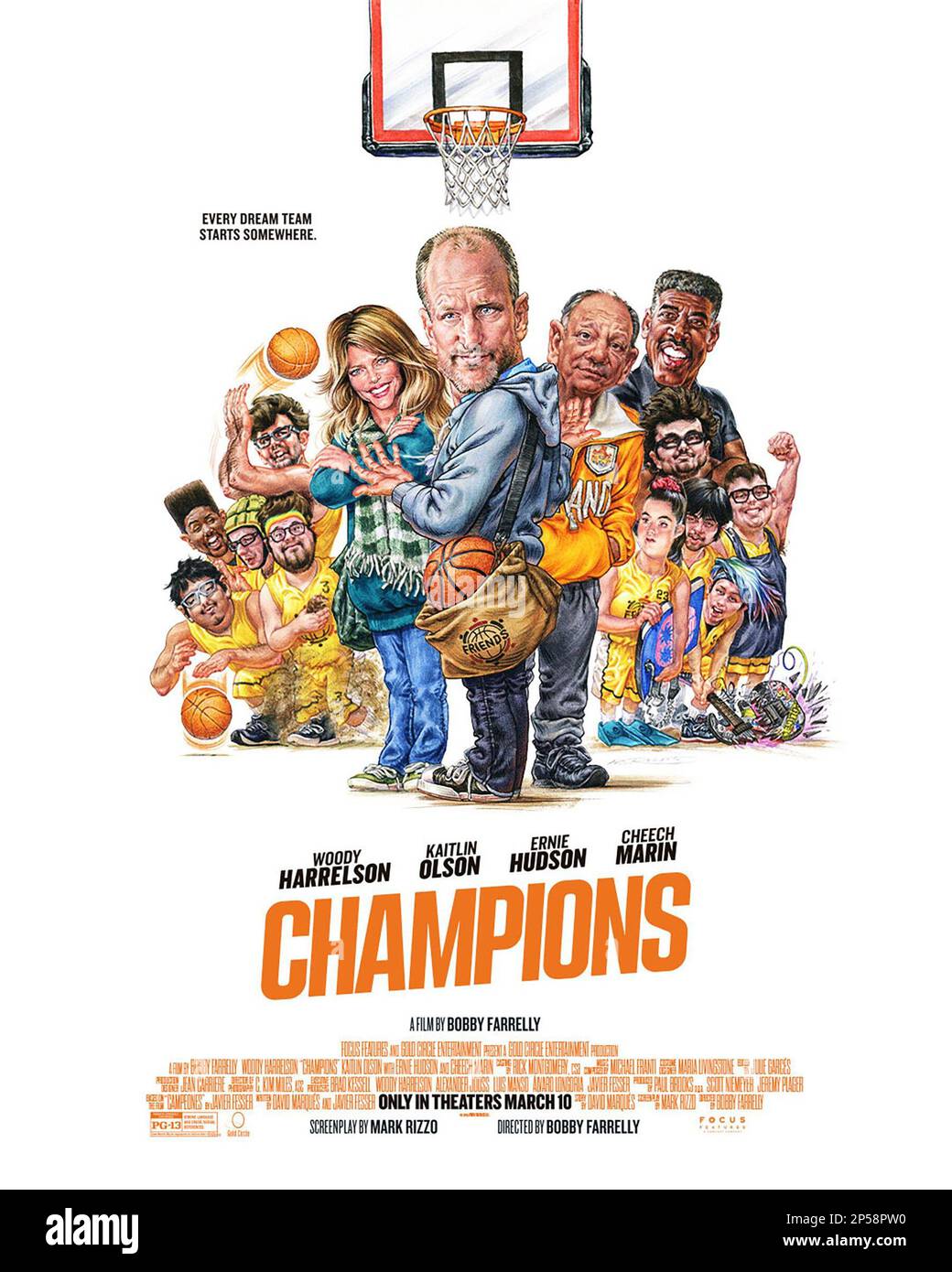 CHAMPIONS, US poster, from left: Ashton Gunning, Joshua Felder, Casey ...