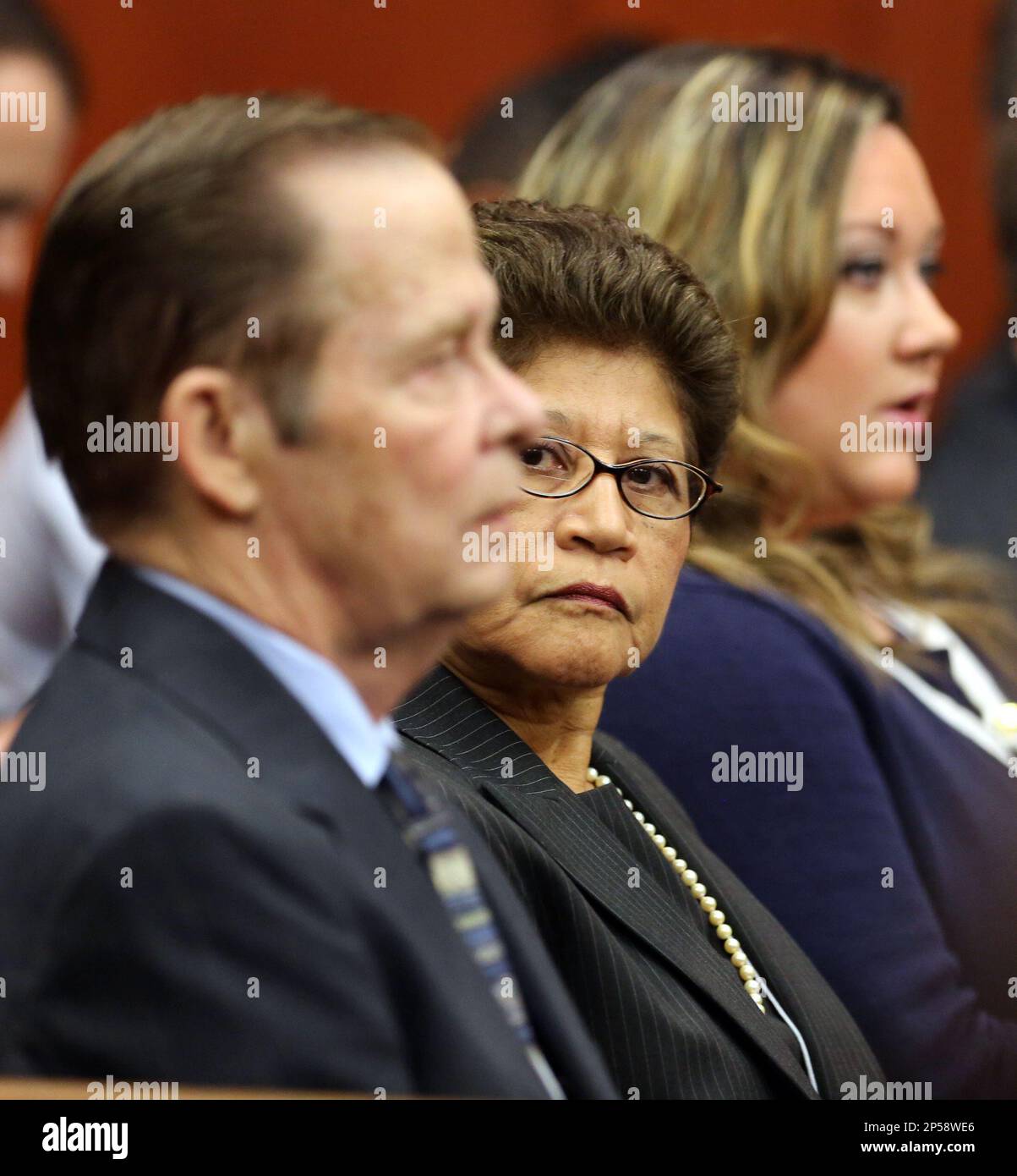 George Zimmerman's family members from left, father Robert Zimmerman Sr ...