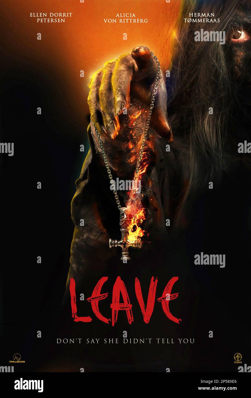 LEAVE, poster, 2022. © Shudder / Courtesy Everett Collection Stock ...
