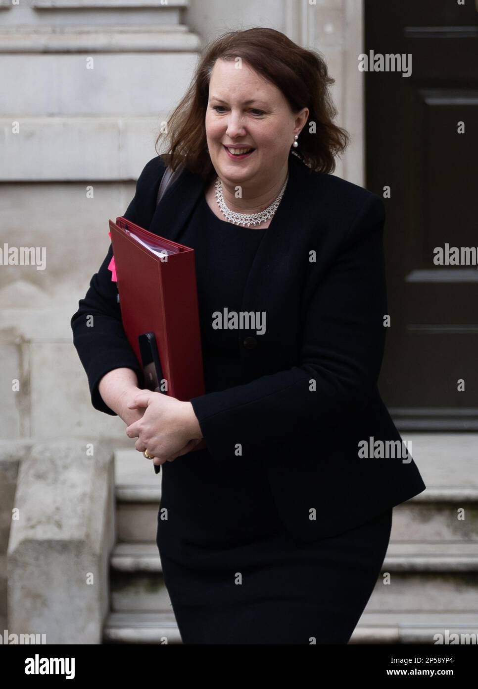 London, UK. 06th Mar, 2023. Attorney General Victoria Prentis is seen ...