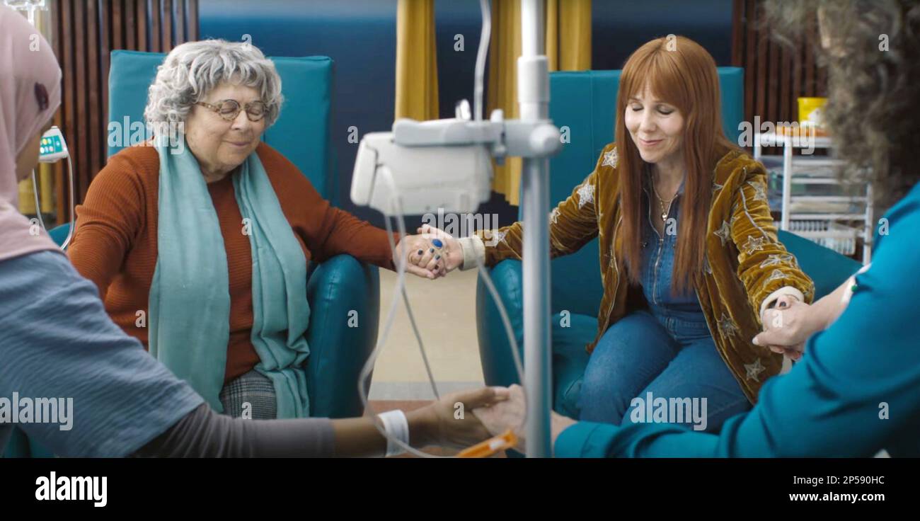 MY HAPPY ENDING, from left: Rakhee Thakrar, Miriam Margolyes, Sally ...