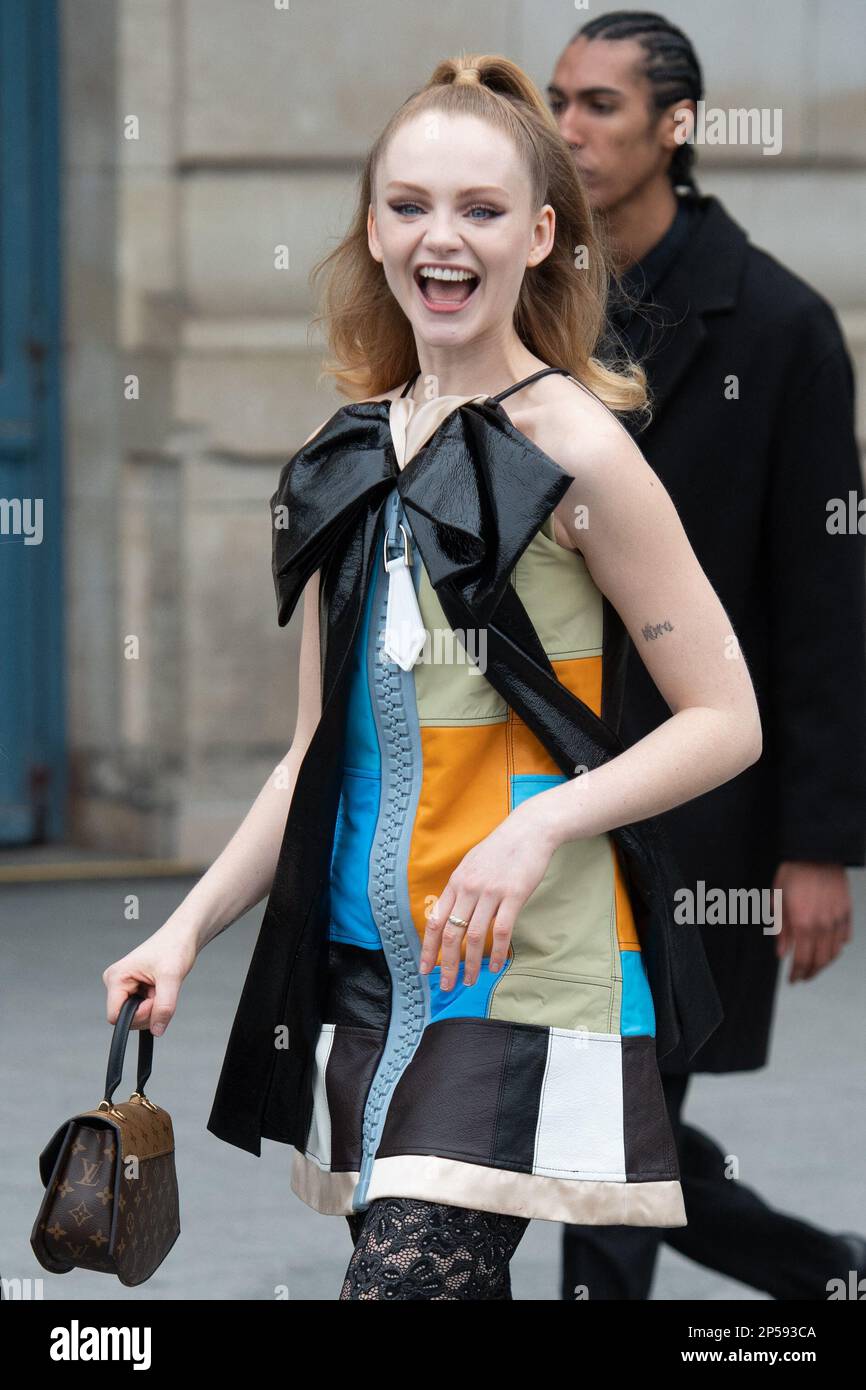 Paris, France. 06th Mar, 2023. Emma Lair attending the Louis Vuitton ...