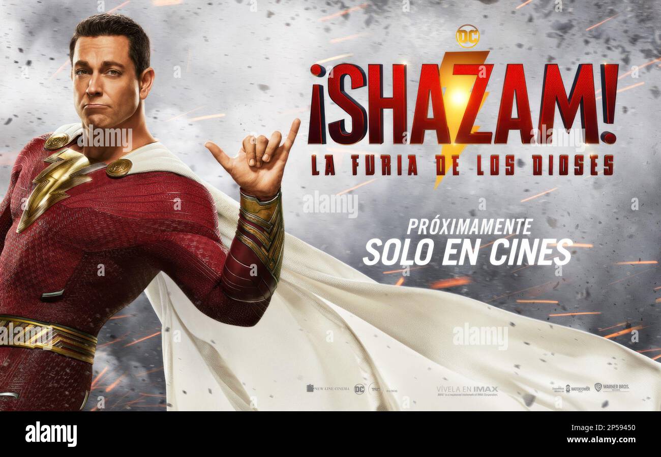 SHAZAM! FURY OF THE GODS, (aka SHAZAM 2, aka SHAZAM! LA FURIA DE LOS DIOSES), Spanish poster ...