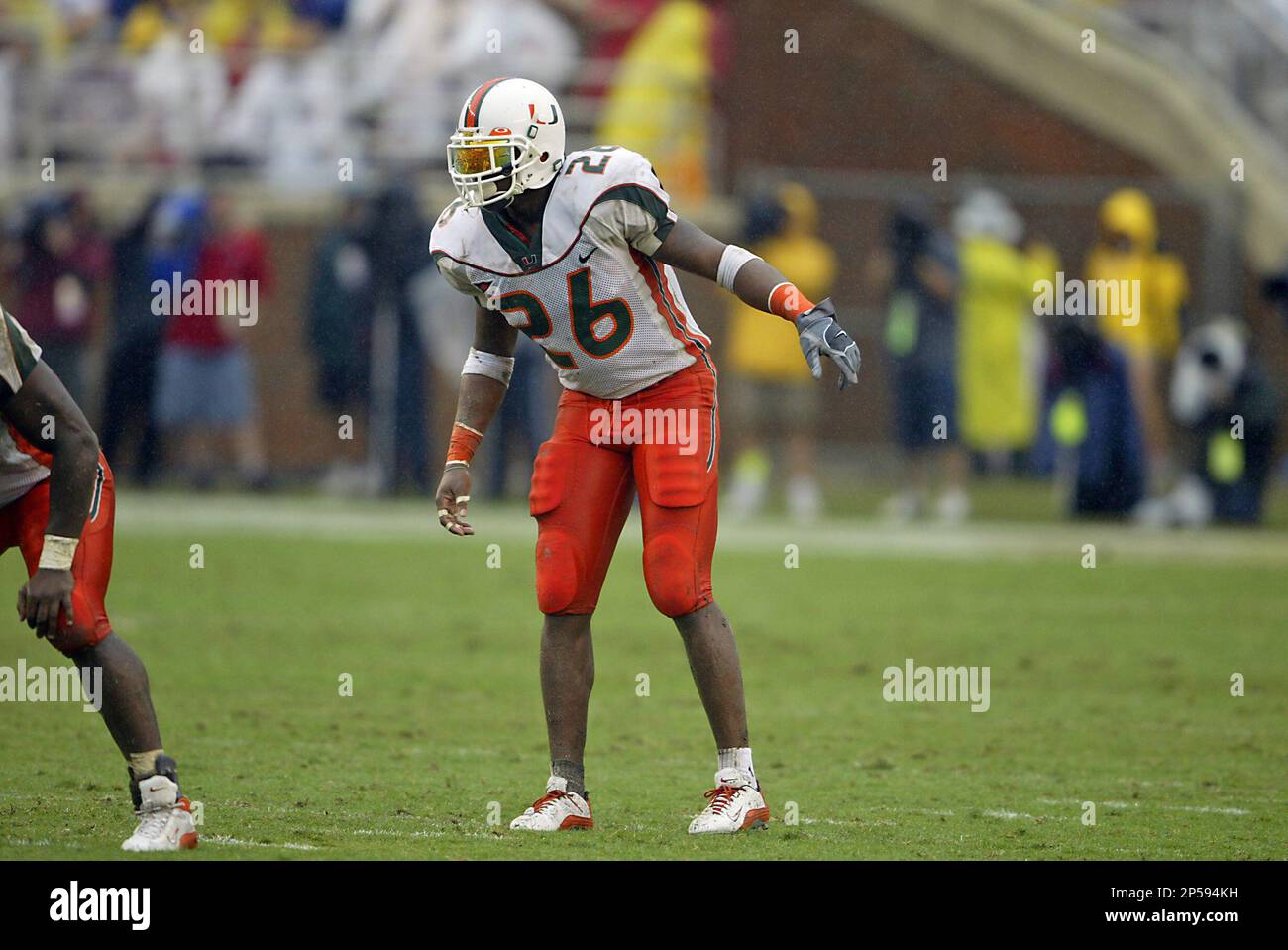University of Miami Sean Taylor plays in a game again the Florida State ...