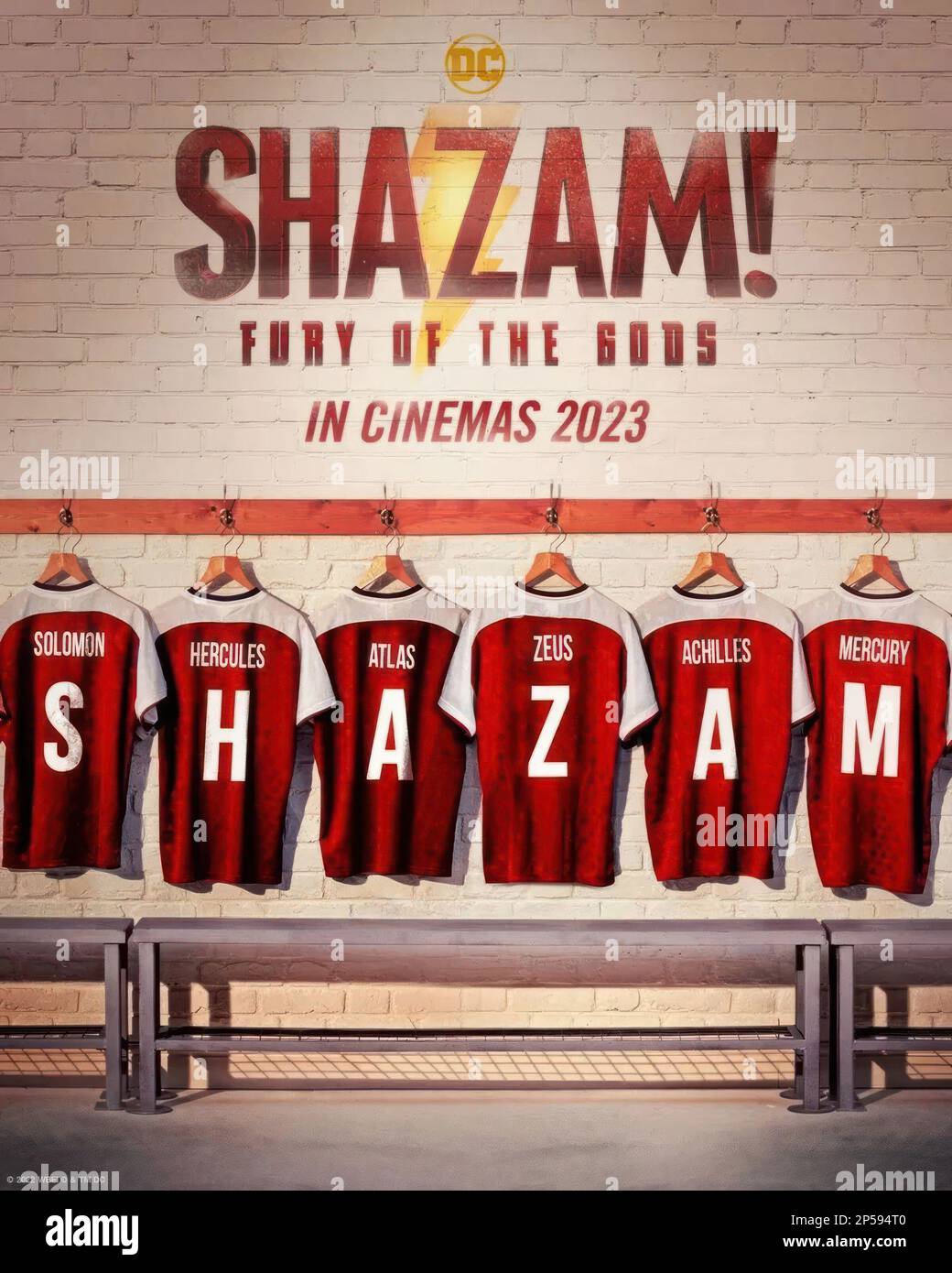 SHAZAM! FURY OF THE GODS, (aka SHAZAM 2), British advance poster, 2023 ...