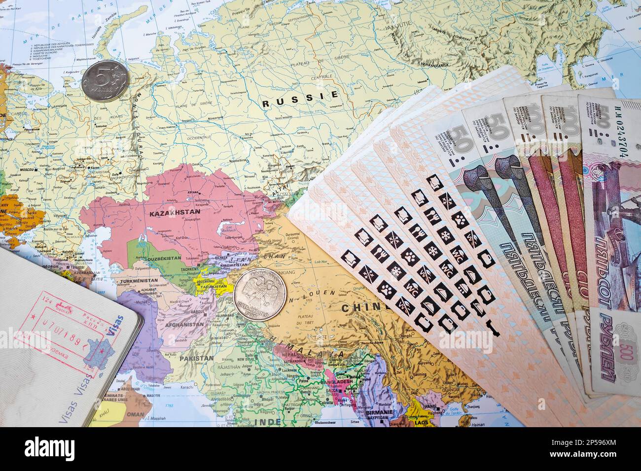 Russia siberia border train hi-res stock photography and images - Alamy
