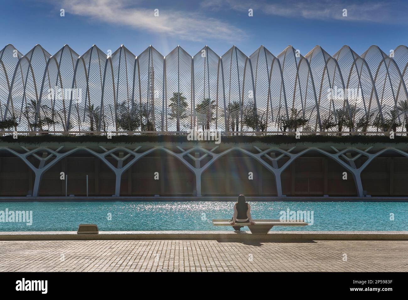 Umbracle arch hi-res stock photography and images - Alamy