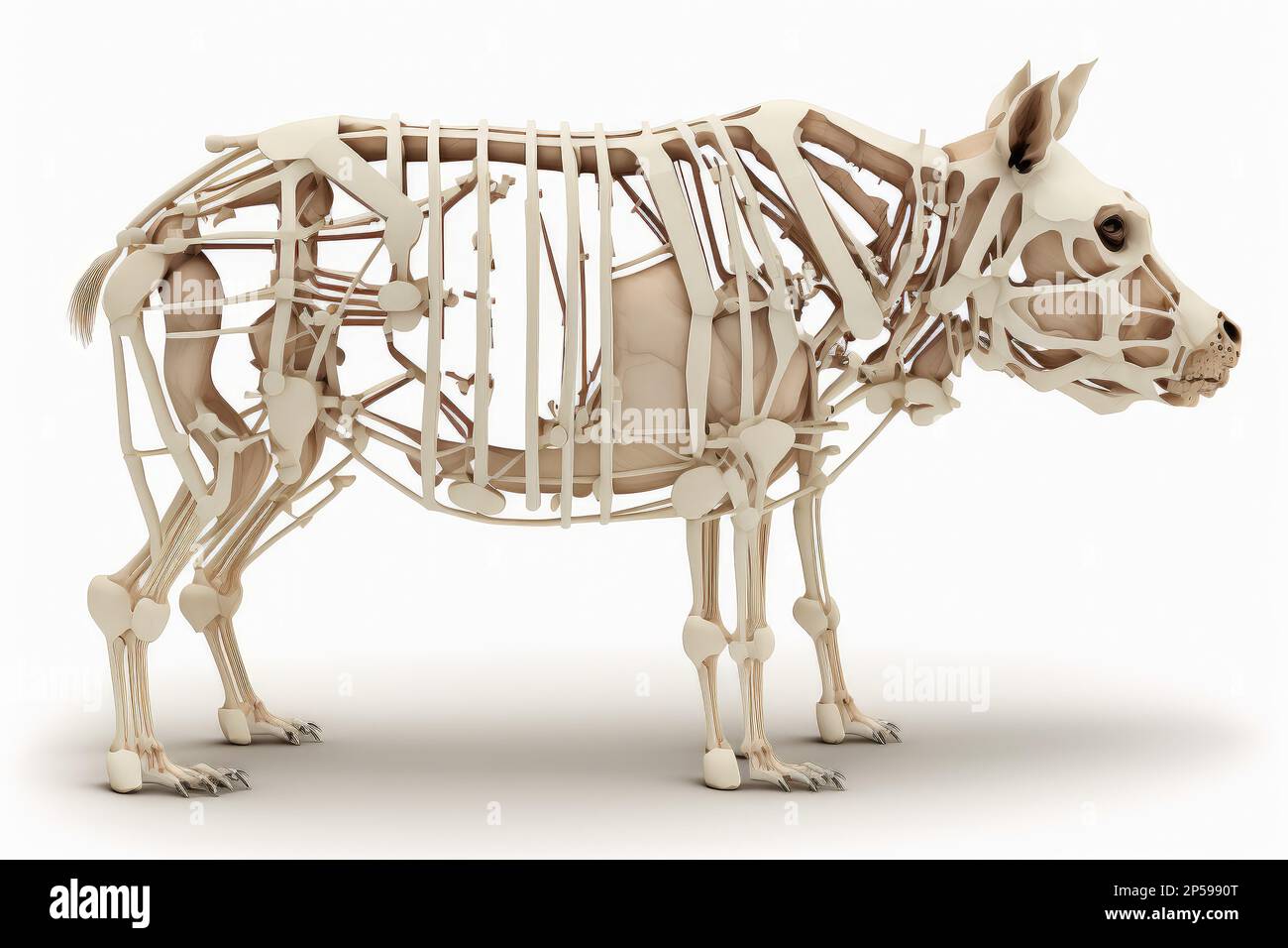 Pig skeleton anatomy hi-res stock photography and images - Alamy