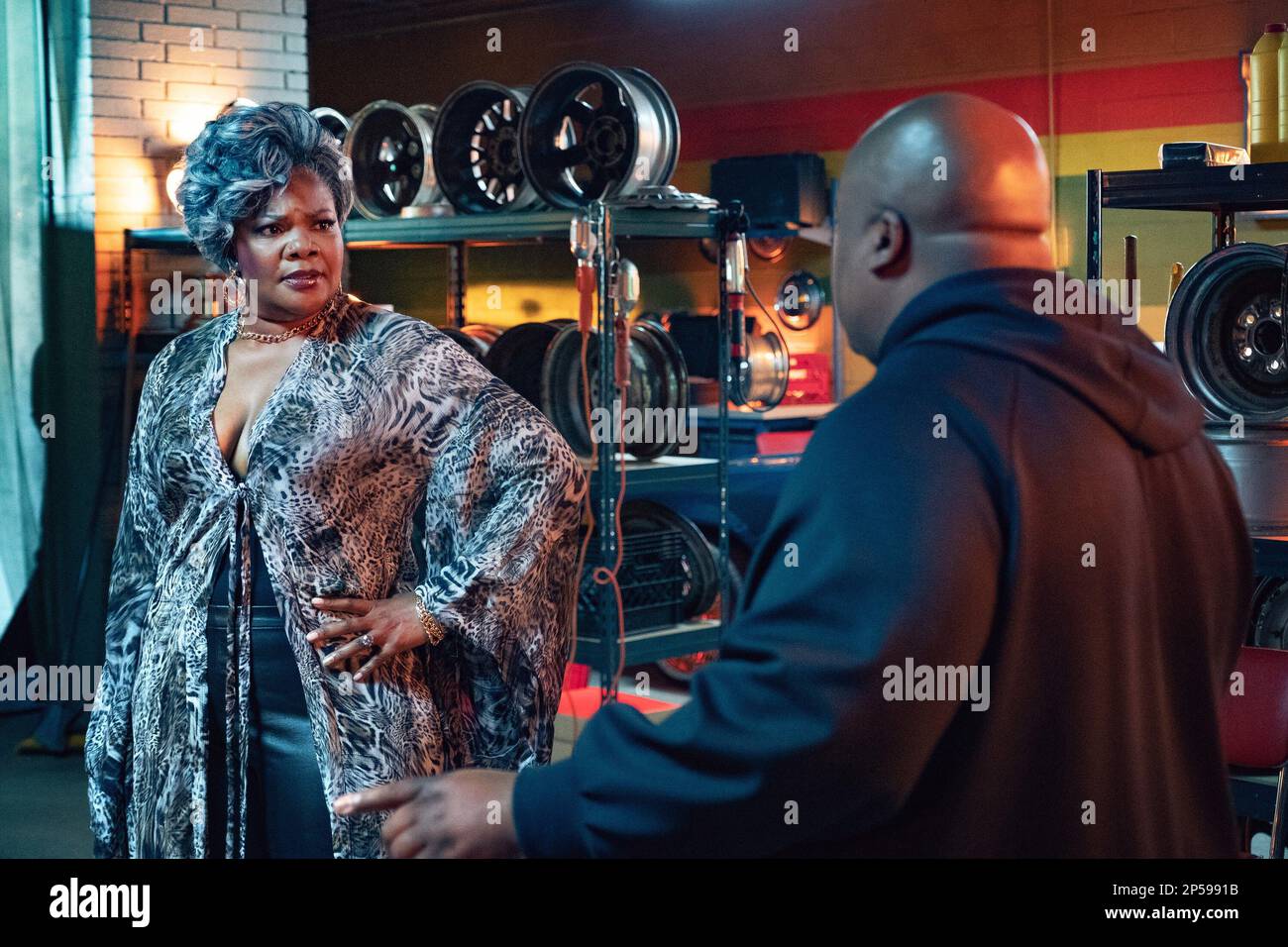 BMF, (aka BLACK MAFIA FAMILY), from left: Mo'Nique, Tywayne Wheatt ...