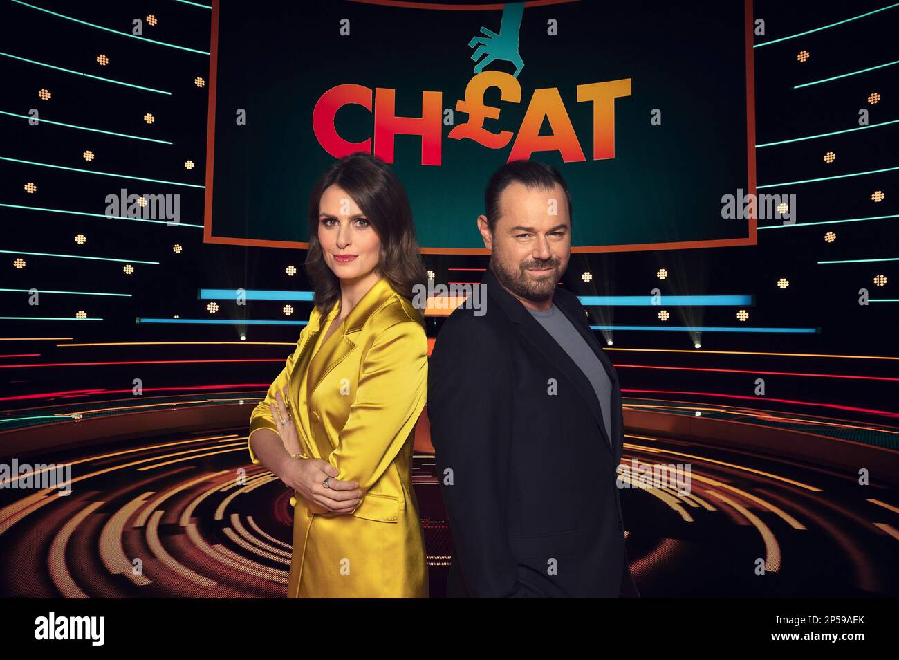 CHEAT, from left: hosts Ellie Taylor, Danny Dyer, (Season 1, aired Mar ...