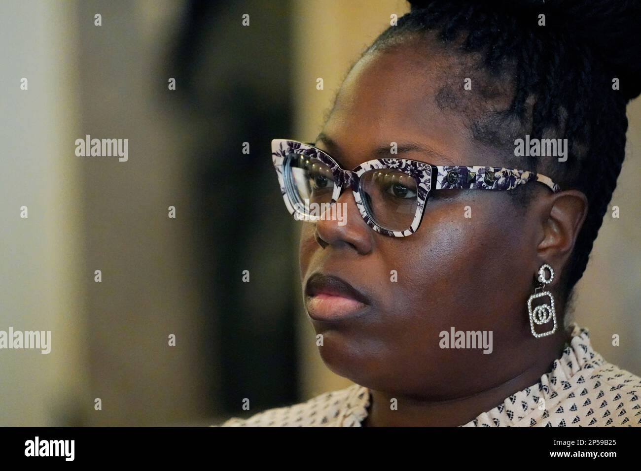 Arkela Lewis, mother of Jaylen Lewis, who was shot to death during an ...
