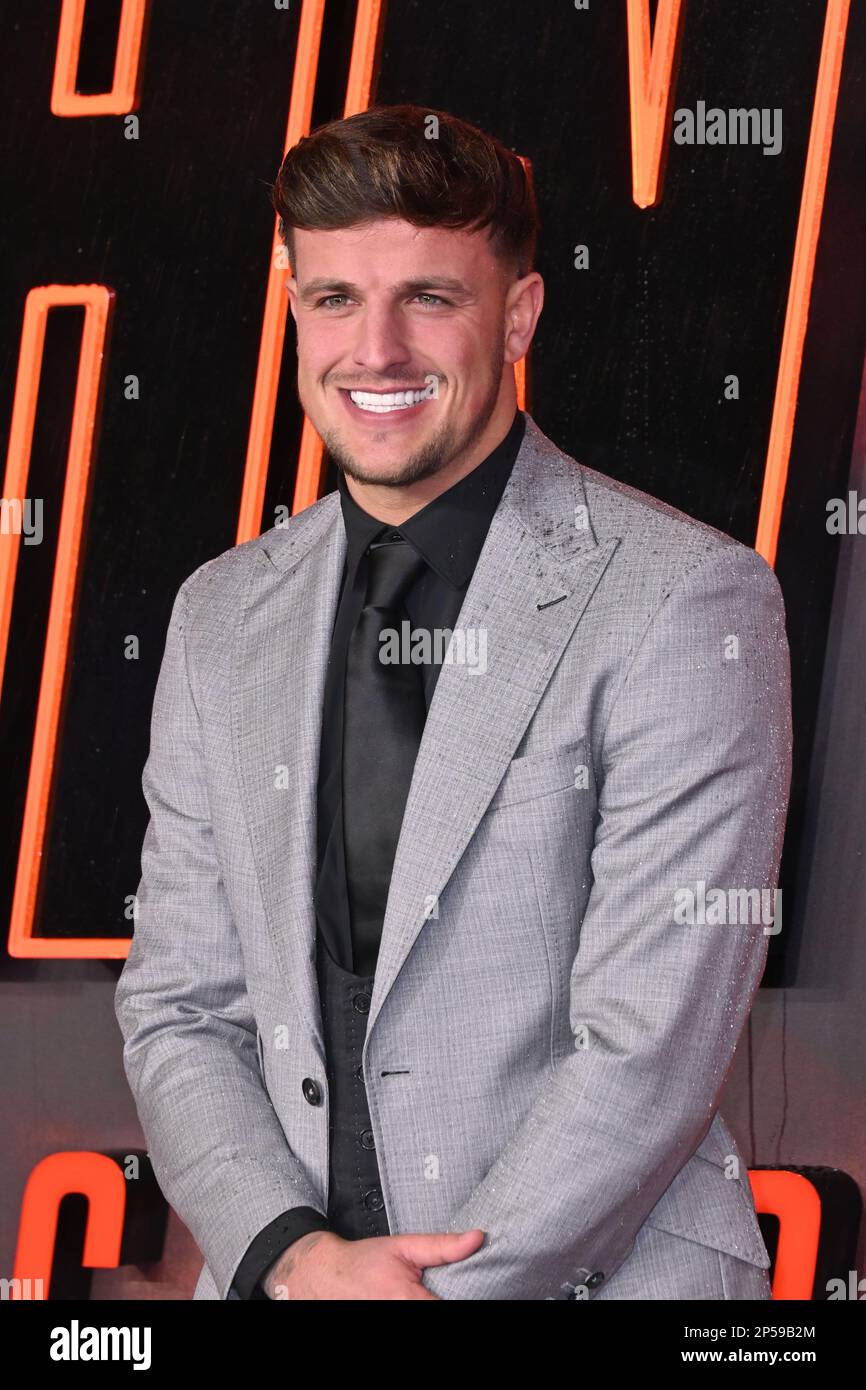 London, UK. 6th Mar, 2023. Luca Bish at UK Premiere of John Wick ...
