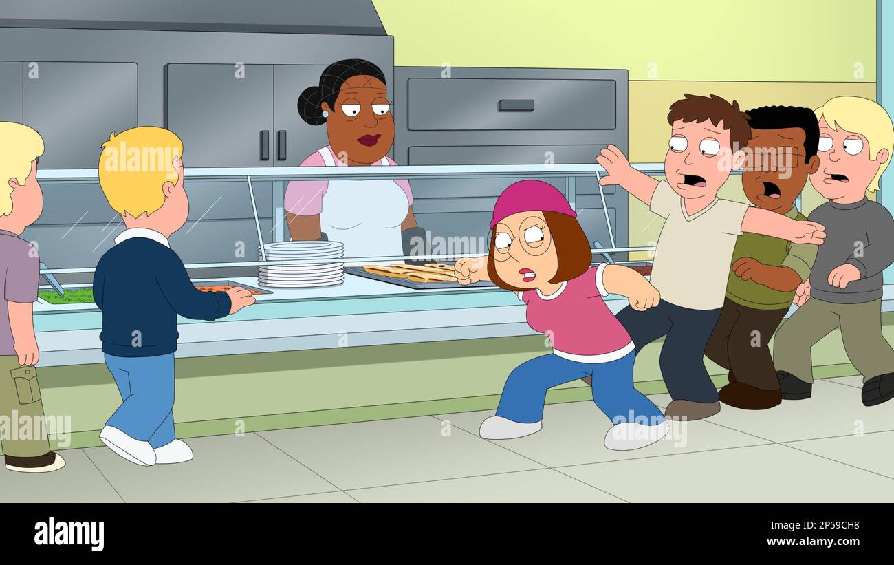 FAMILY GUY, center, right: Meg Griffin (voice: Mila Kunis), White Meg ...