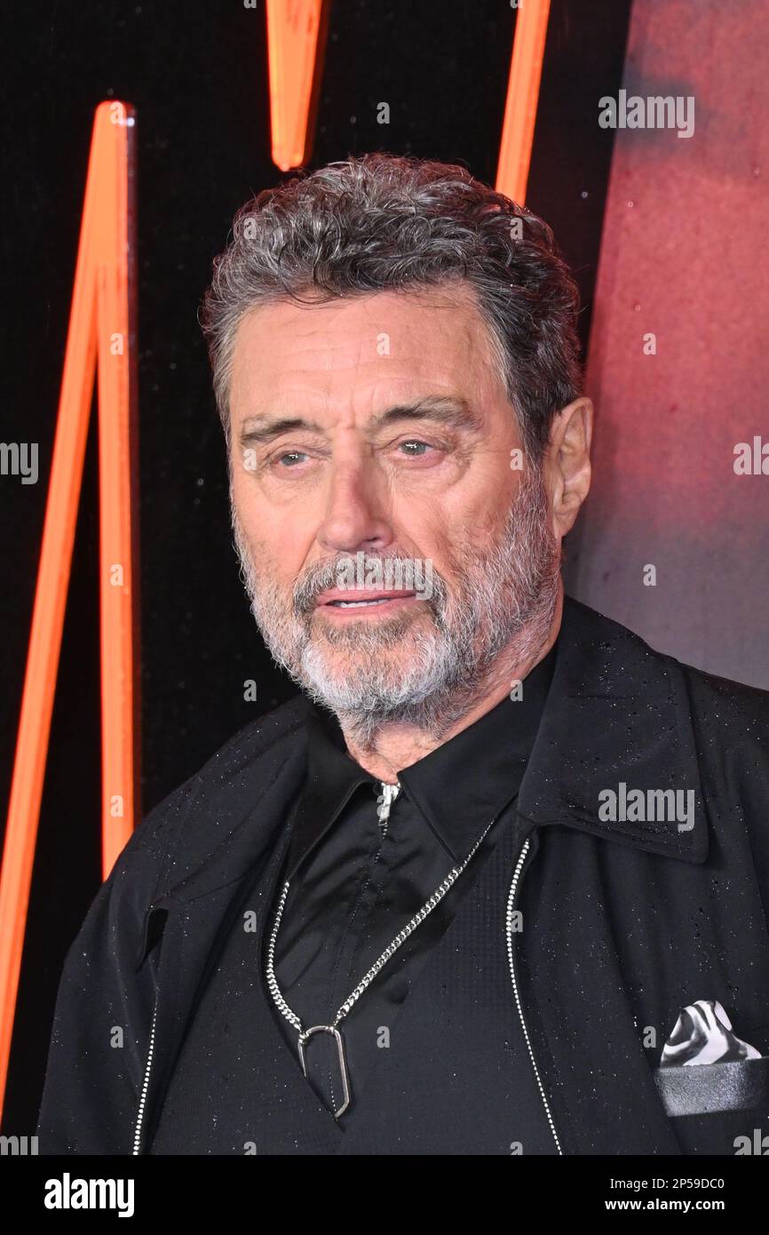 London, UK. 6th Mar, 2023. Ian McShane at UK Premiere of John Wick ...