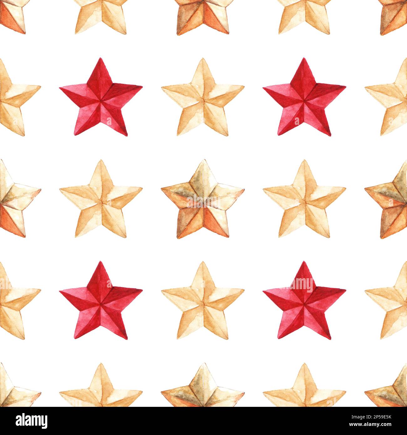 Medal star pattern seamless hi-res stock photography and images - Alamy