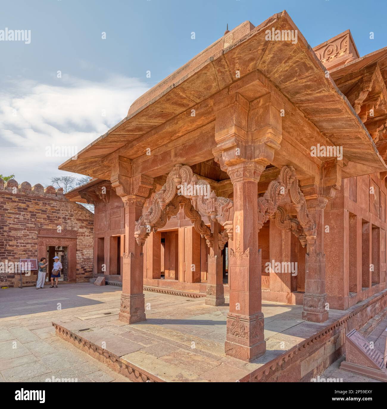 Panch Mahal historical place in Uttar Pradesh India Stock Photo - Alamy