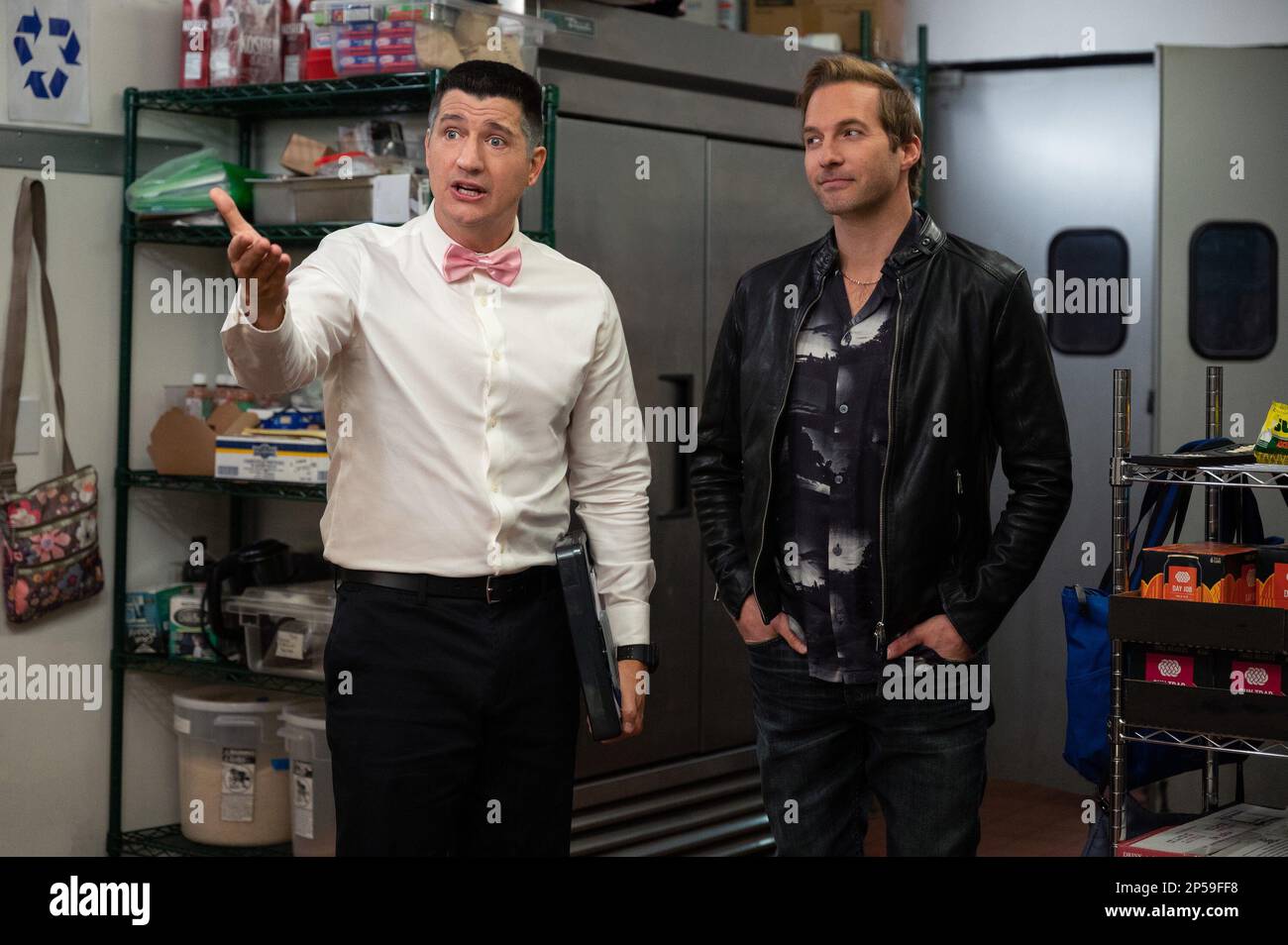 PARTY DOWN, from left: Ken Marino, Ryan Hansen, 'Kyle Bradway is ...