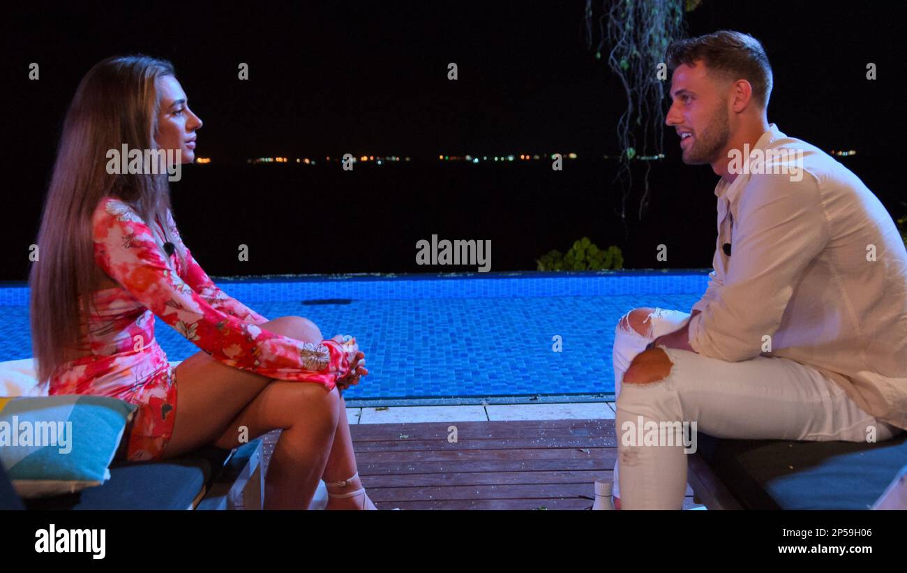 PERFECT MATCH, from left: Georgia Hassarati, Mitchell Eason, (Season 1 ...