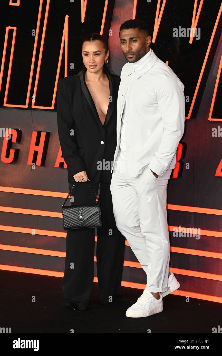 London, UK. 06/03/2023, Sian Gabbidon attends the UK gala screening of ...