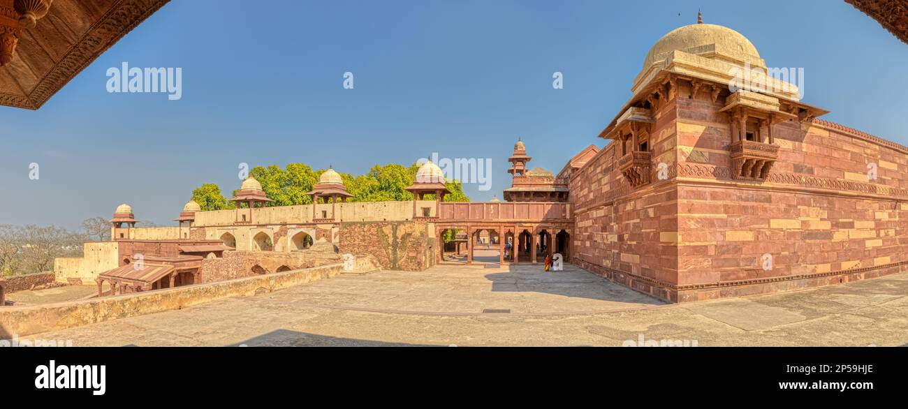 Panch Mahal historical place in Uttar Pradesh India Stock Photo - Alamy