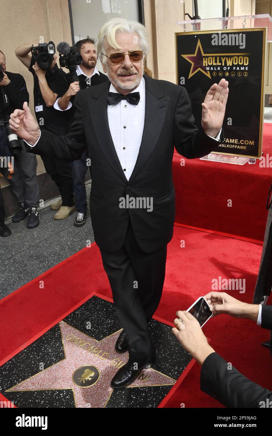 Los Angeles, United States. 06th Mar, 2023. Giancarlo Giannini stands ...