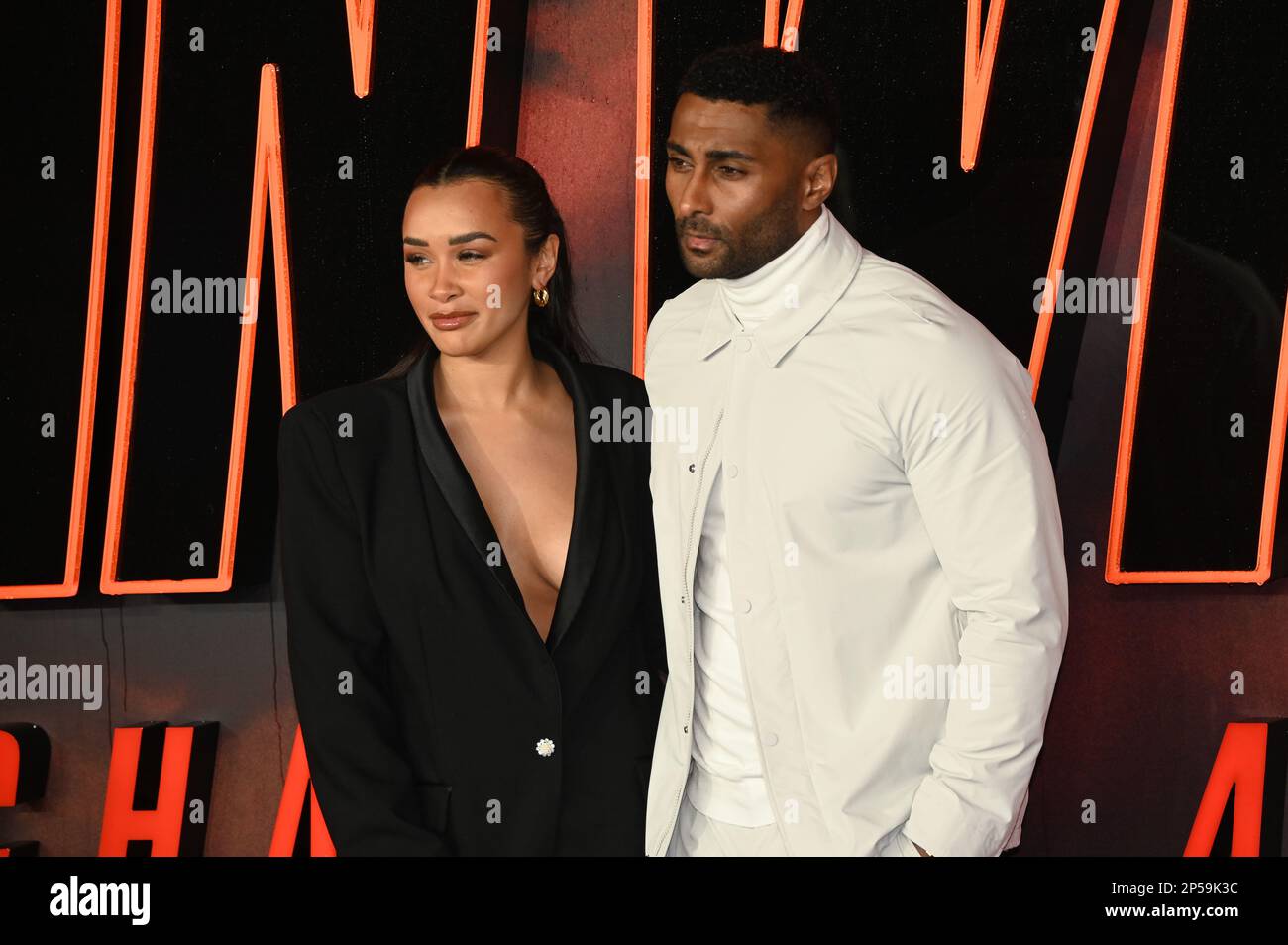 London, UK. 06/03/2023, Sian Gabbidon attends the UK gala screening of ...