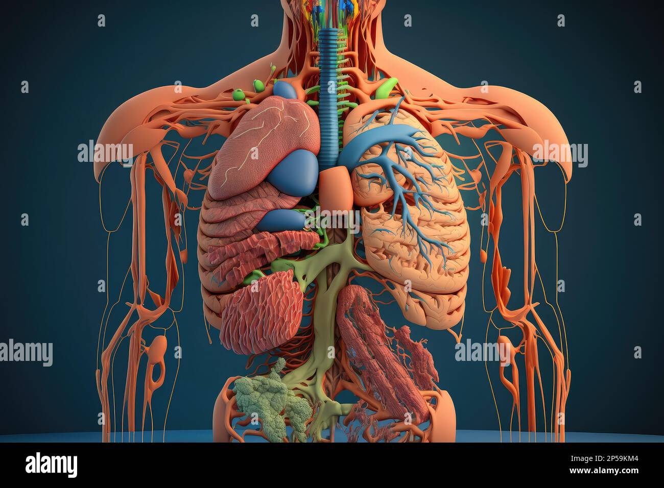Alveolar tissue pulmonary emphysema hi-res stock photography and images ...