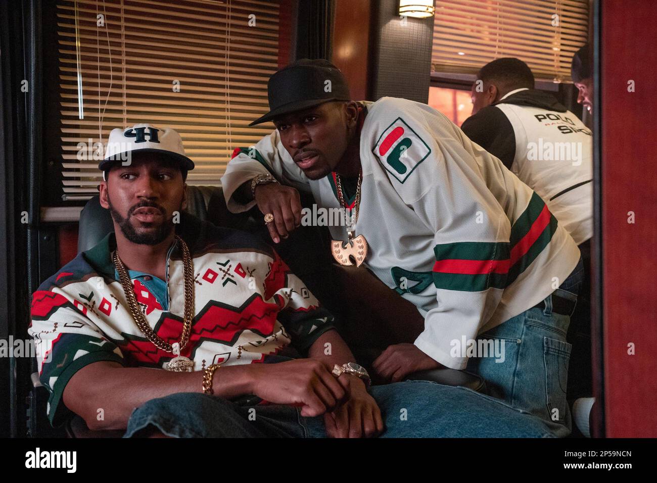 Wu Tang An American Saga From Left Siddiq Saunderson As Ghostface Killah Uyoata Udi As
