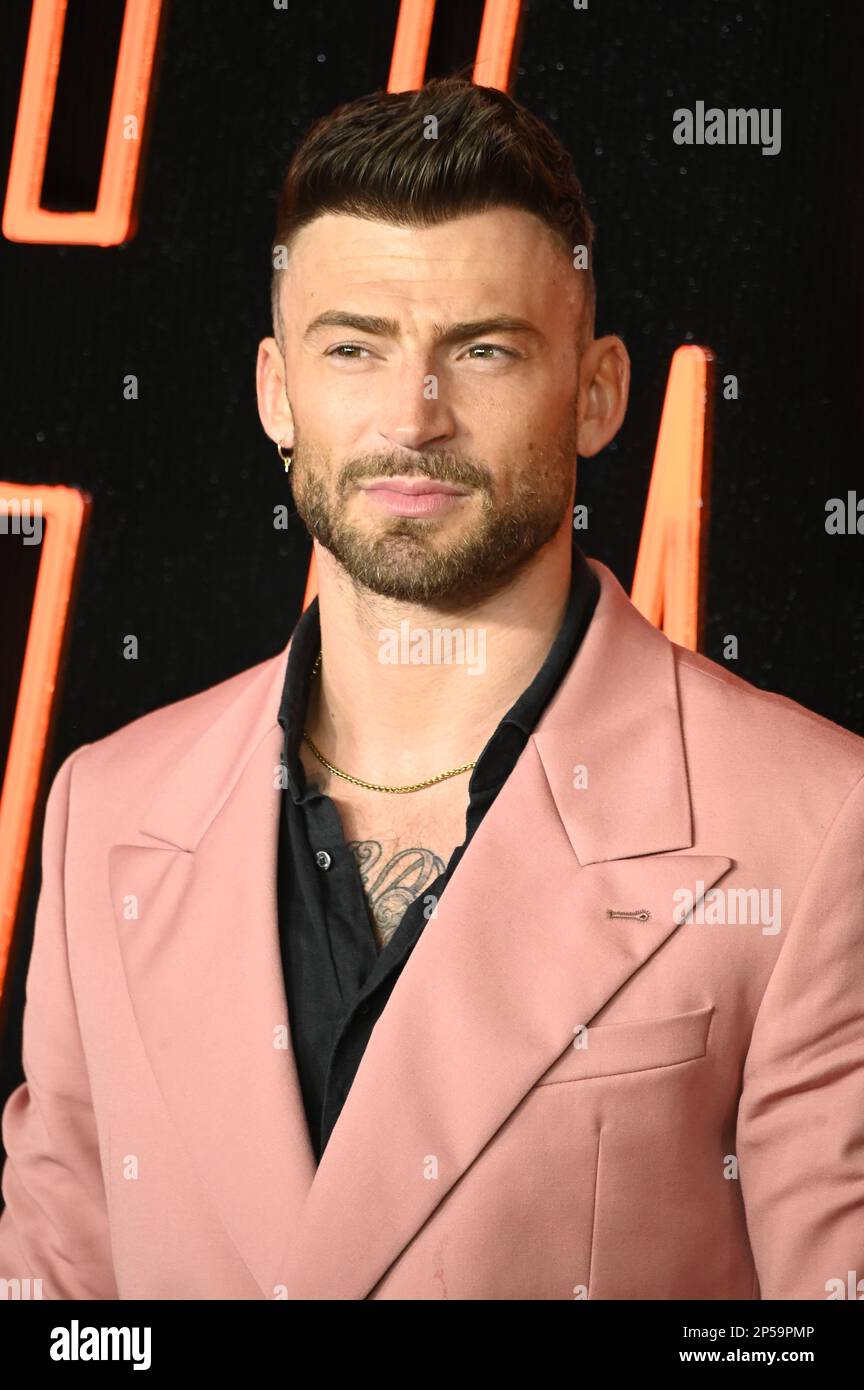 London, UK. 06/03/2023, Jake Quickenden attends the UK gala screening ...