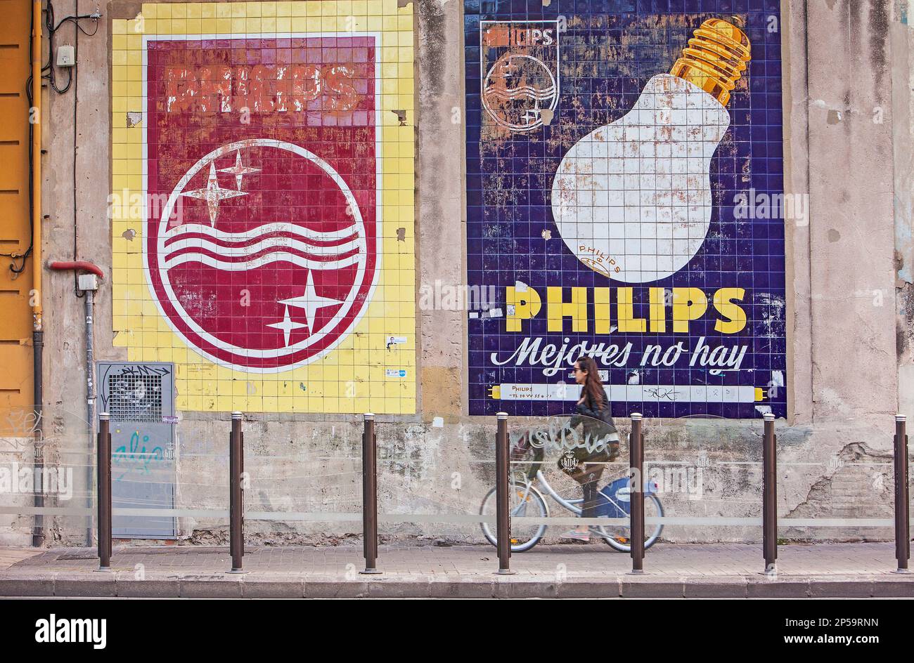 Vintage travel ad for spain hi-res stock photography and images - Alamy