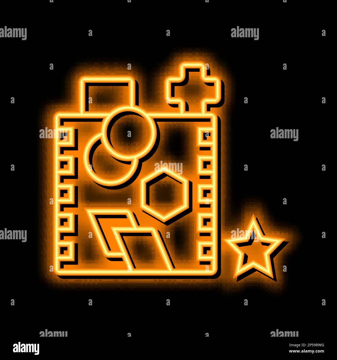 Sorting toy Stock Vector Images - Alamy