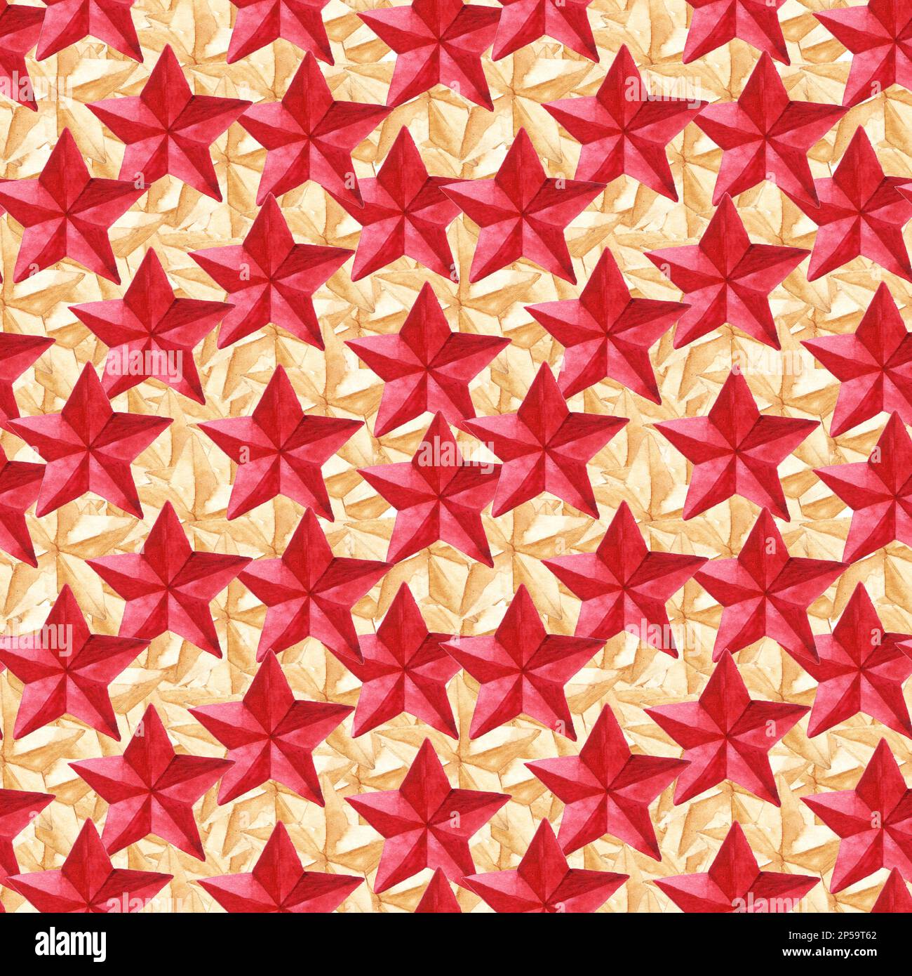 Star medal military seamless pattern texture background Stock Photo - Alamy