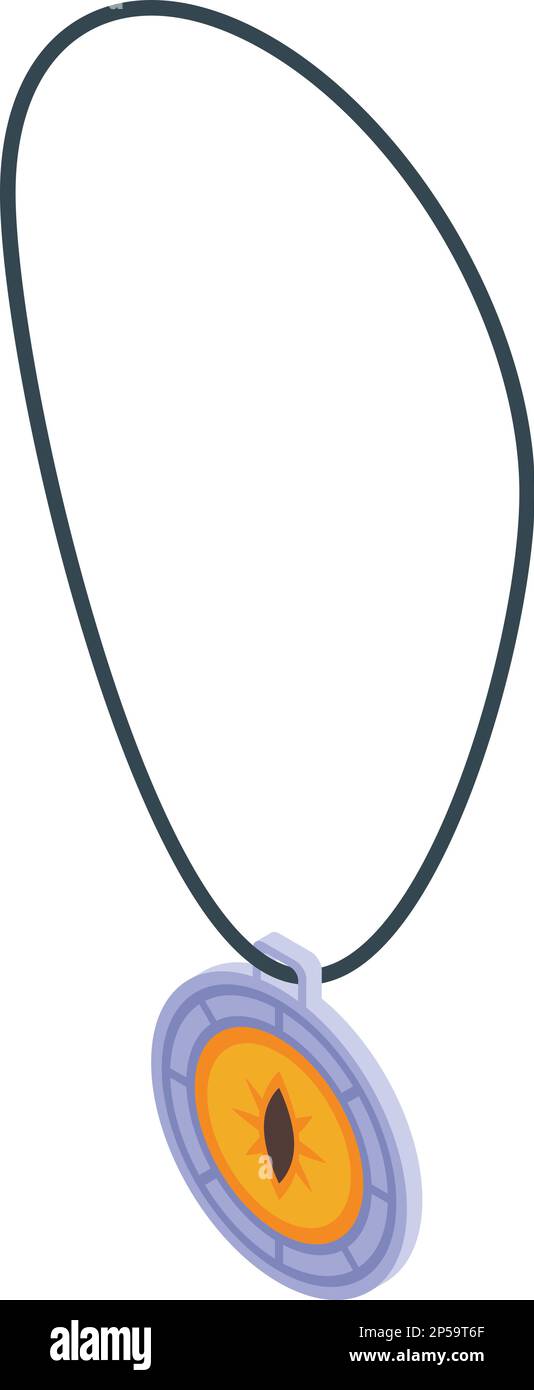 Amulet icon isometric vector. Japan magic. Hand eye Stock Vector Image ...