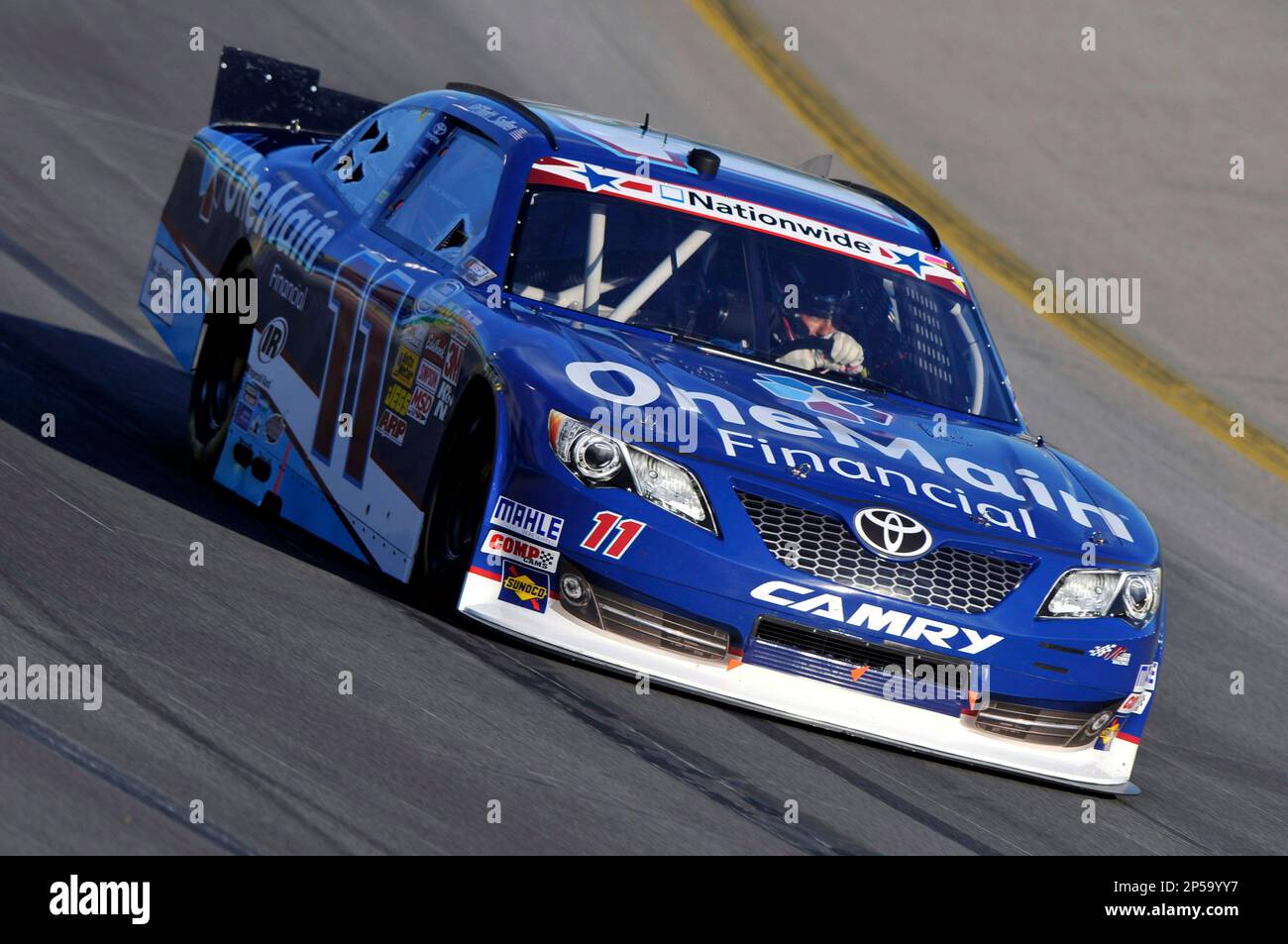 Elliott Sadler, OneMain Financial Toyota Camry during the NASCAR ...
