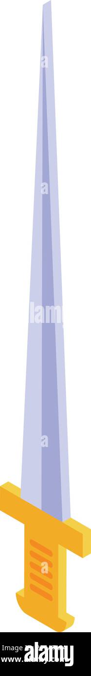 Ancient greece sword icon isometric vector. Greek history. Sparta ...