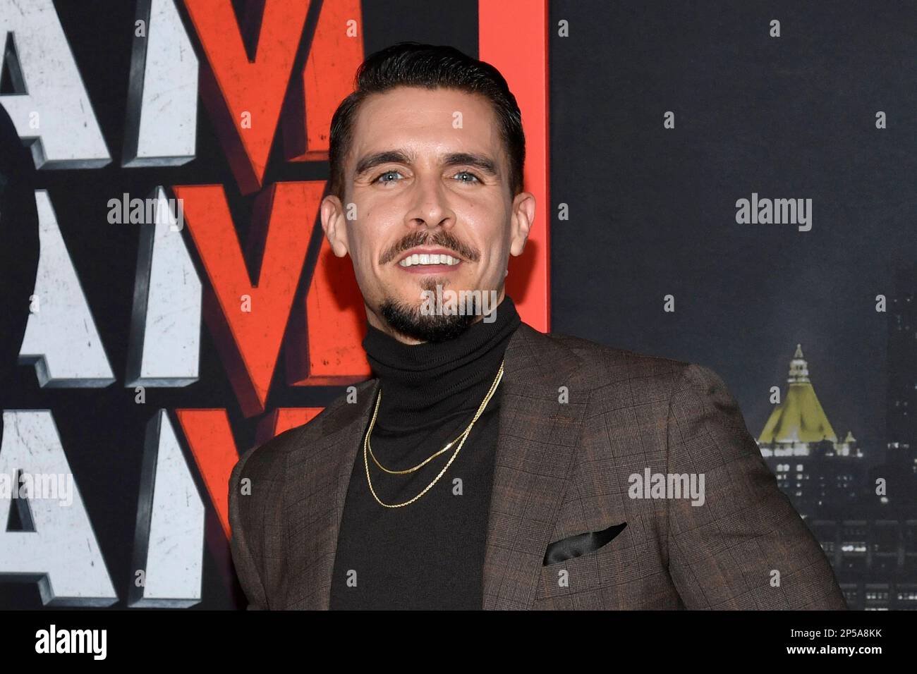 Josh Segarra attends the world premiere of "Scream VI" at AMC Lincoln ...