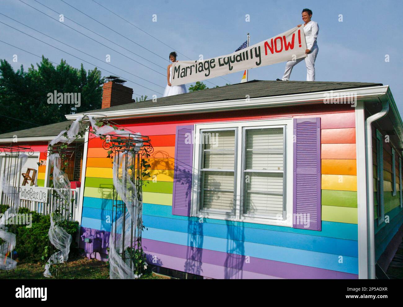 Marriage Equality Logo Paint