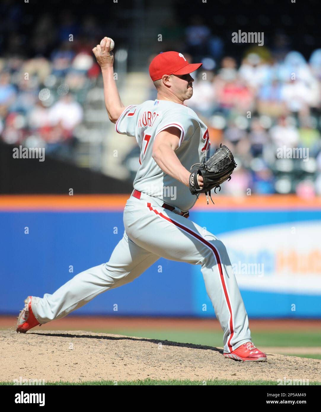 Philadelphia Phillies pitcher Jeremy Horst (47) during game against the ...