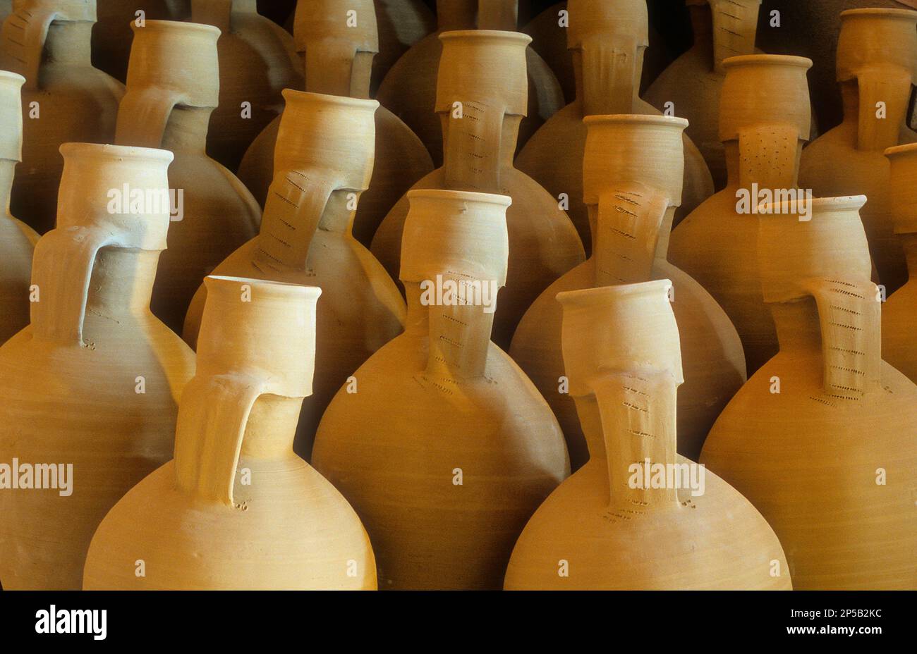 `CÃ¡ntarosÂ´,Typical pottery ,Mota del Cuervo,Cuenca province,Castilla ...