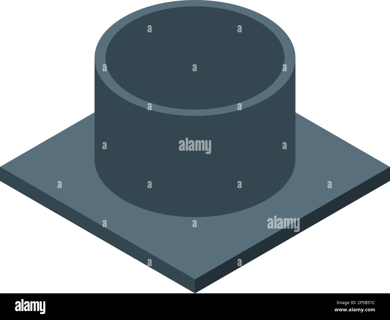 Graduate cap isometric 3d icon hi-res stock photography and images - Alamy